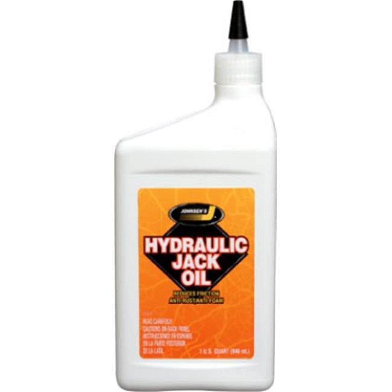 Johnsen's 1 qt Hydraulic Jack Oil, Anti-Foam Additives, Rust Inhibitors ...