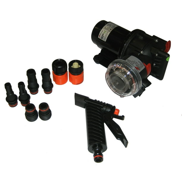 Johnson 10-13407-07 Aqua Jet Wash Down Pump 5.2, 12V - Walmart Business ...