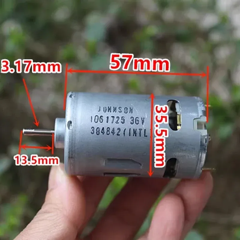 Johnson 1061725 RS-555 High-Speed Power Large Torque Micro DC Motor 24V ...