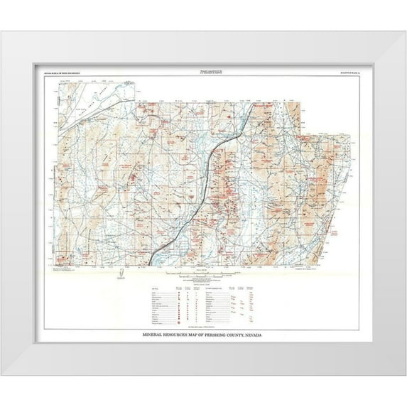 Johnson 14x12 White Modern Wood Framed Museum Art Print Titled ...