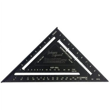 Johnson 48 in. L x 22 in. H Aluminum T-Square Silver - Walmart.com