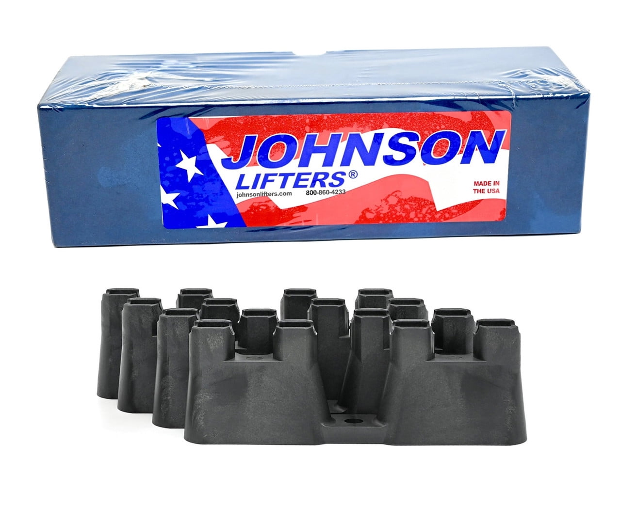 Johnson 2110R Lifter Set with GM Guide Trays - for LS/LT Engines 4.8 5. ...