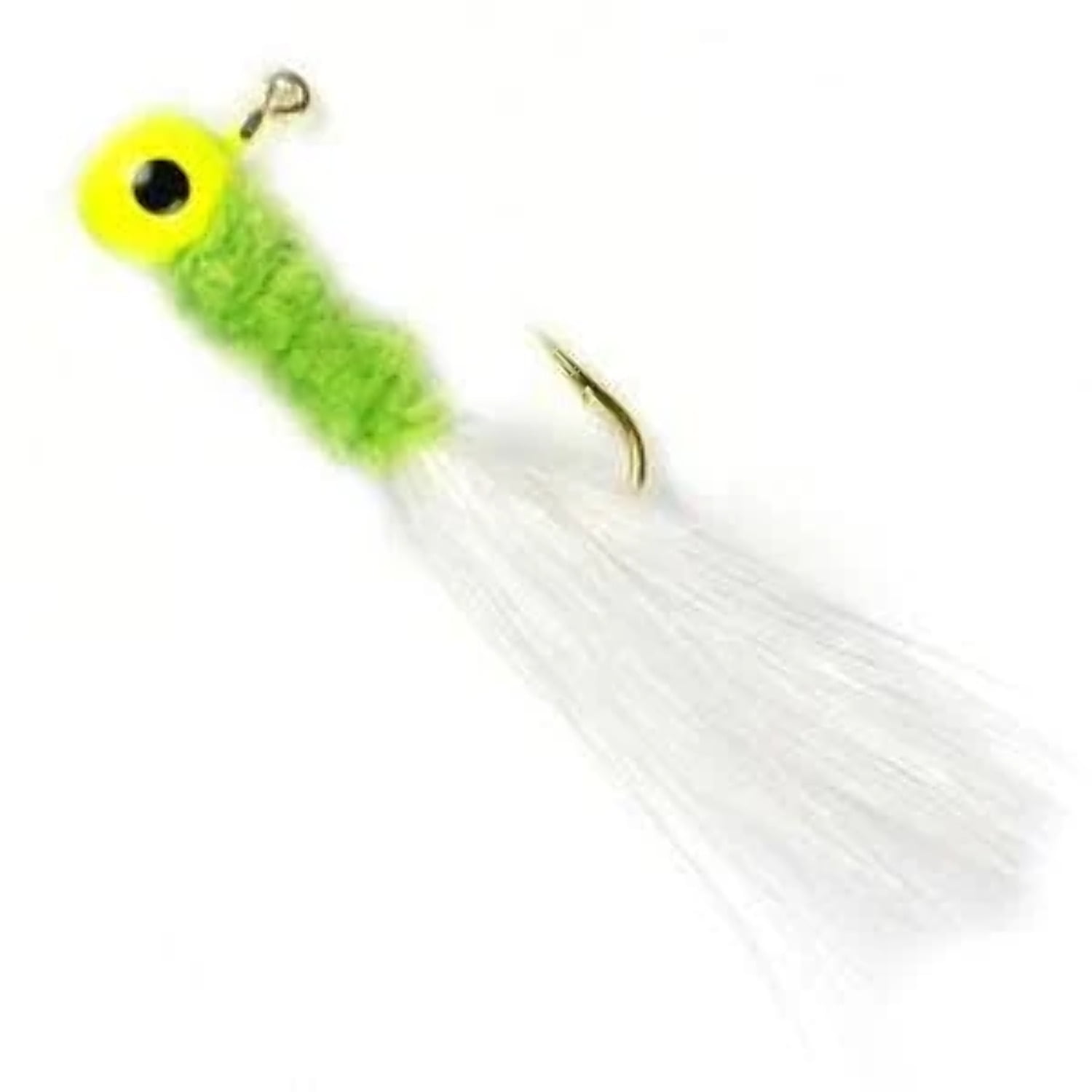 Johnson Beetle Bou Marabou Jig Fishing Lure, White - Walmart.com