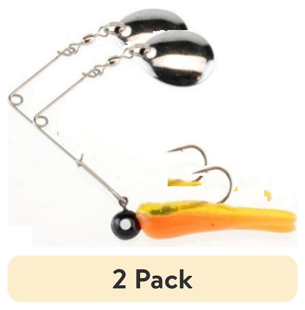 (2 pack) Johnson™ Beetle Spin® Nickel Blade Fishing Hard Bait - Walmart.com