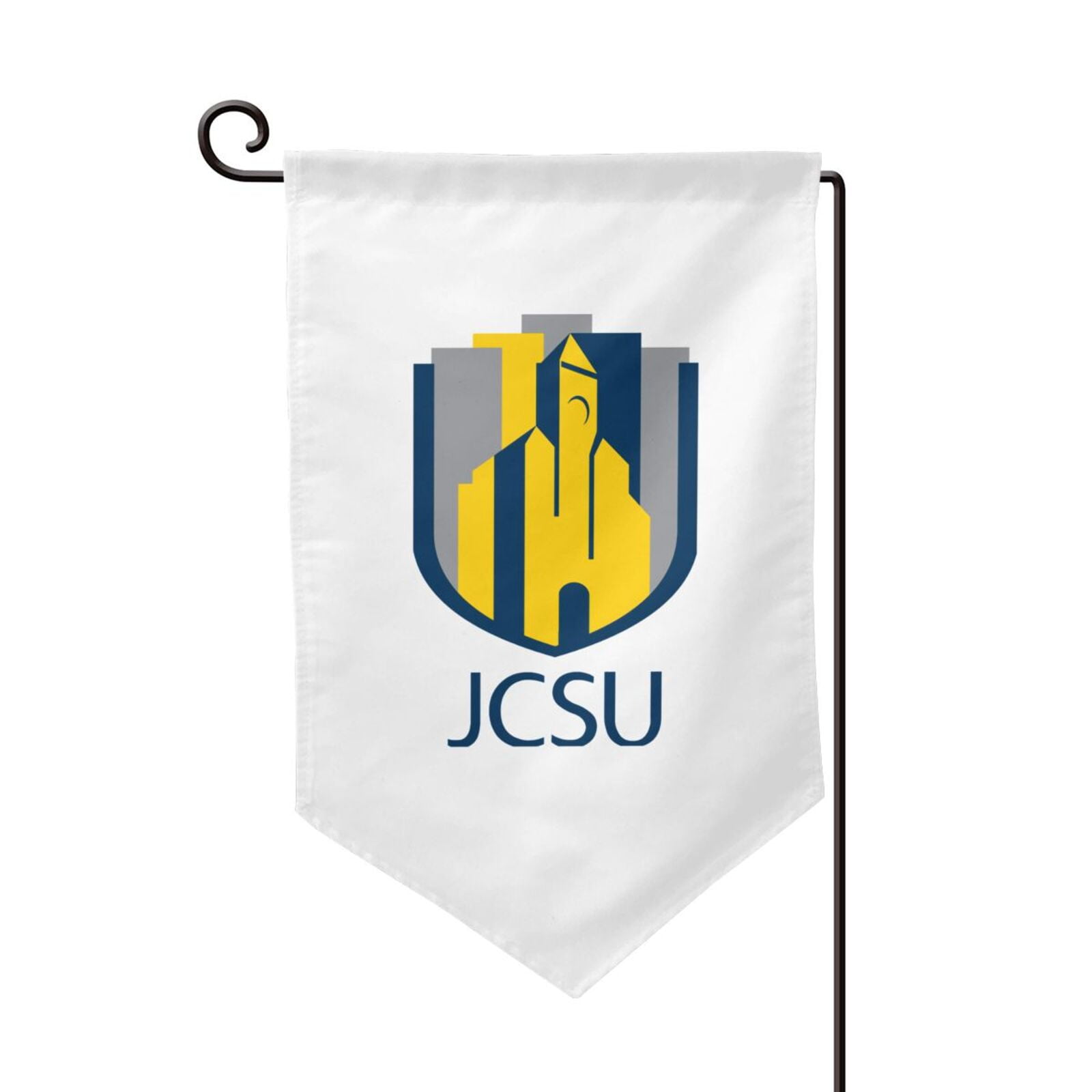Johnson C Smith University Logo Garden Flag - Double Sided Banners For ...