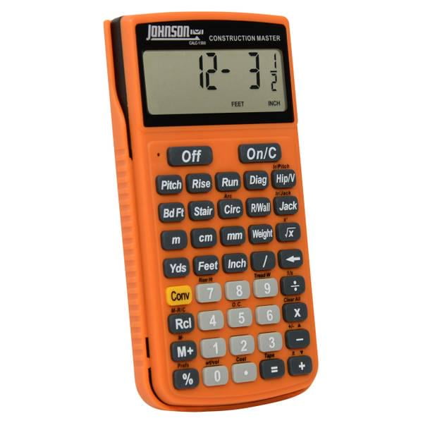 Johnson Construction Master Calculator - Walmart.com