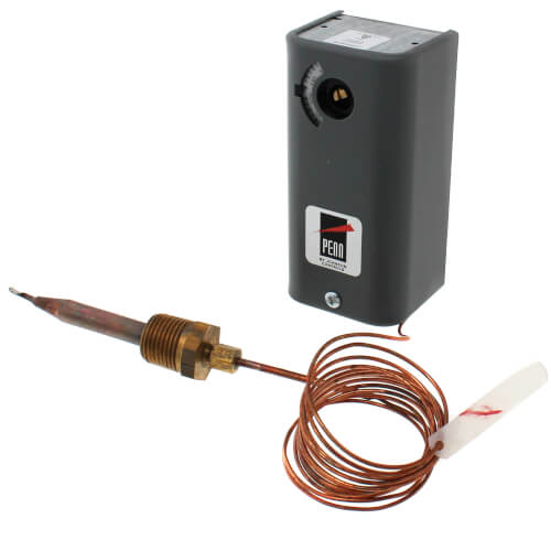 Johnson Controls A19AAB-26C Remote Bulb Temperature Control (100-240F ...
