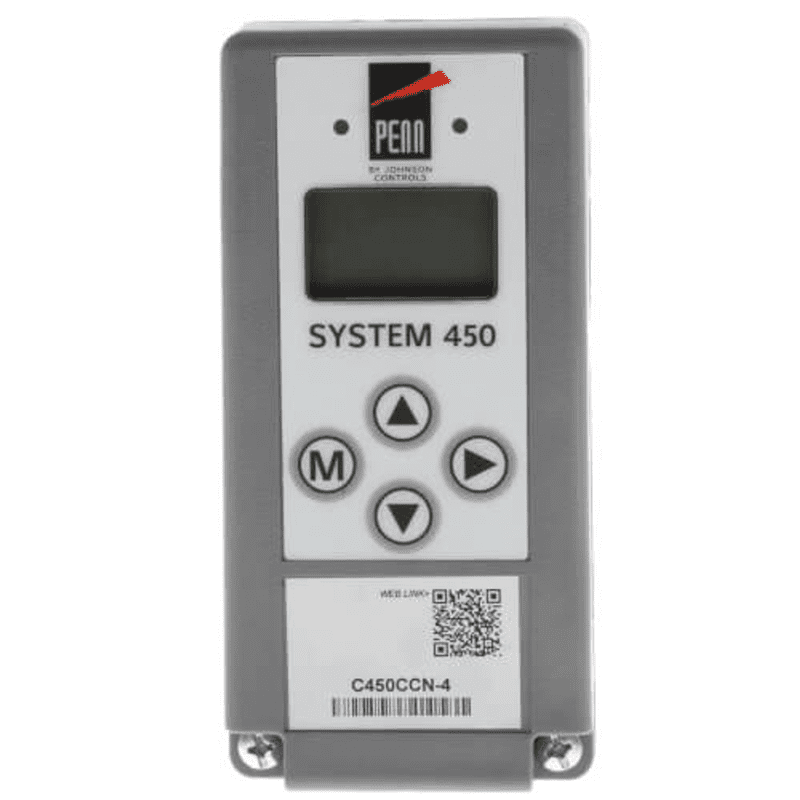 New Johnson Controls C450CBN-1C System 450 SPDT Controller w/ LCD ...
