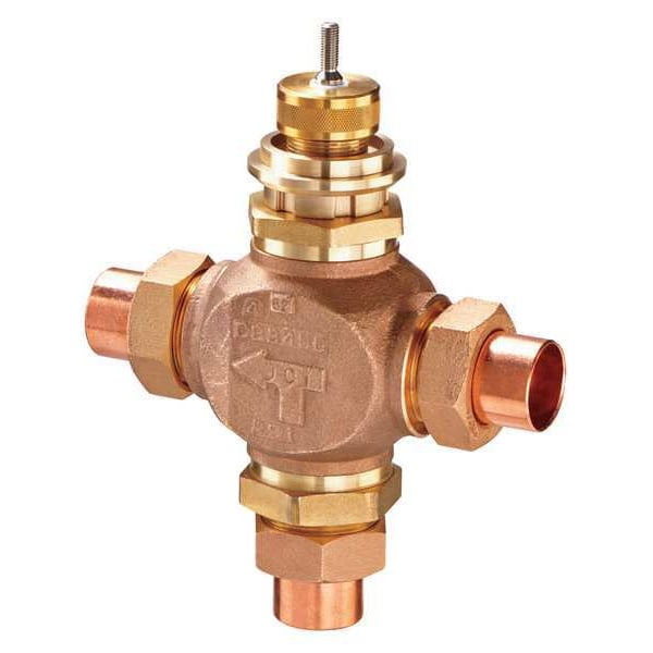 Johnson Controls Hydronic Globe Valve,Three-Way,1/2 in VG7882ET - Walmart.com