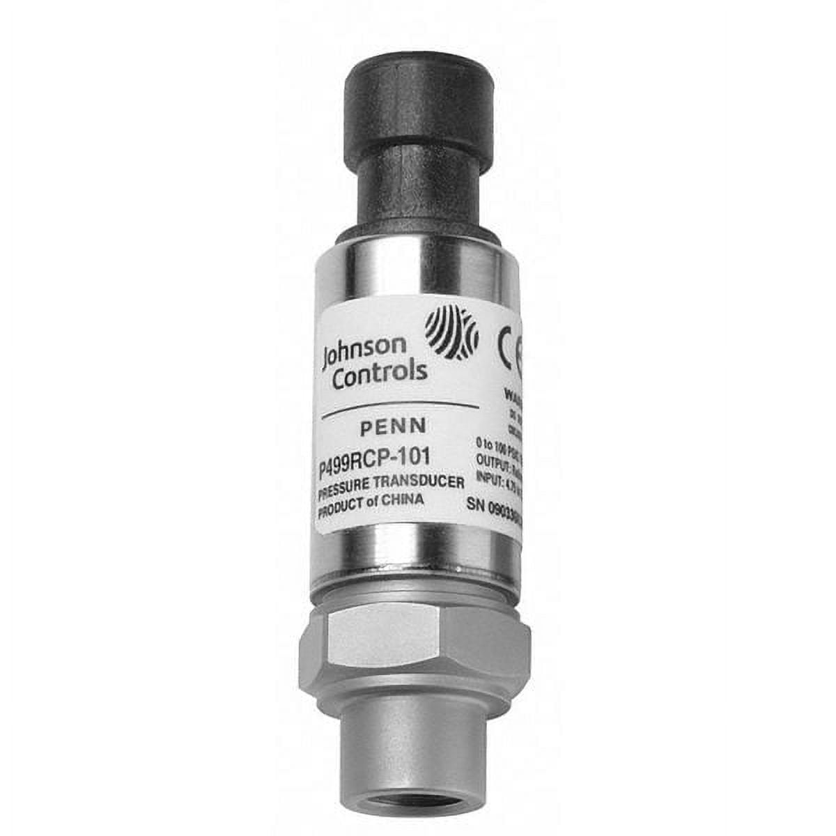 Johnson Controls Pressure Transducer,0 to 500 PSI P499VCP-105K ...