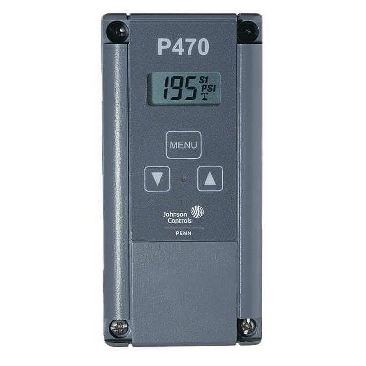 Johnson Controls Electronic Pressure Control,120/240V P470EB-1C ...