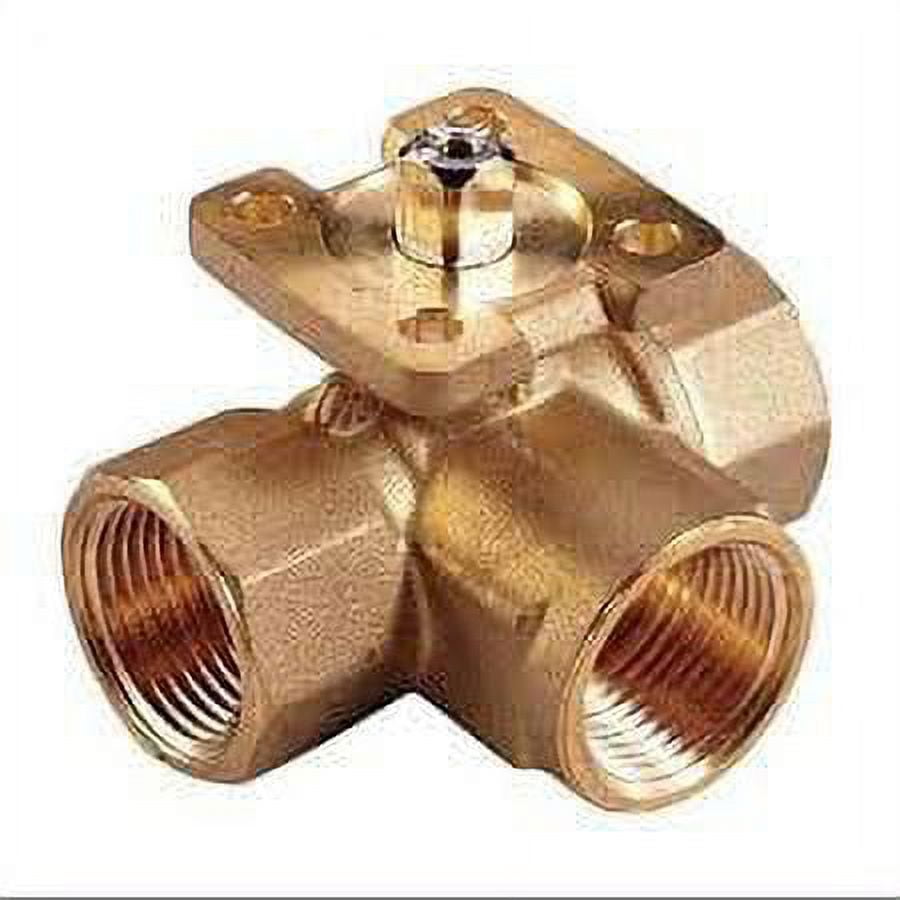 Johnson Controls VG1845CP - 1 in. Three-Way Ball Valve - Walmart.com
