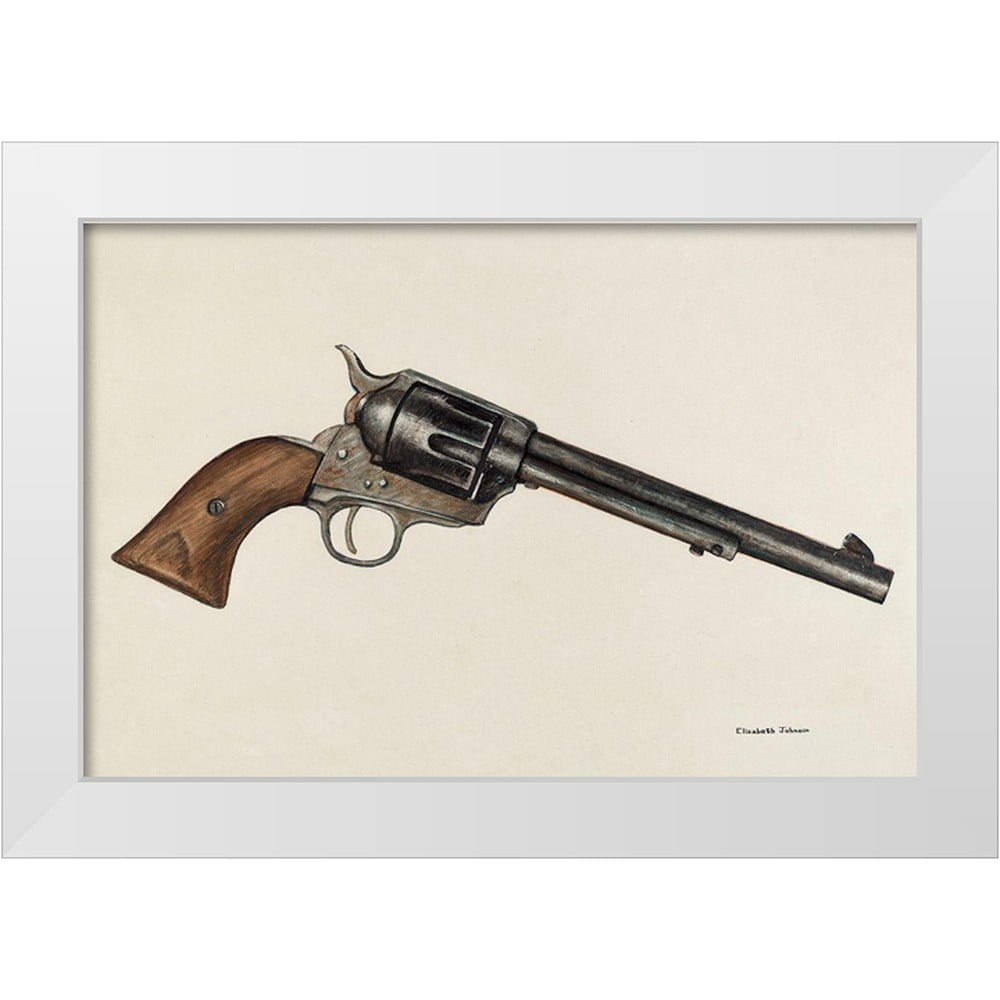 Johnson, Elizabeth 14x11 White Modern Wood Framed Museum Art Print ...