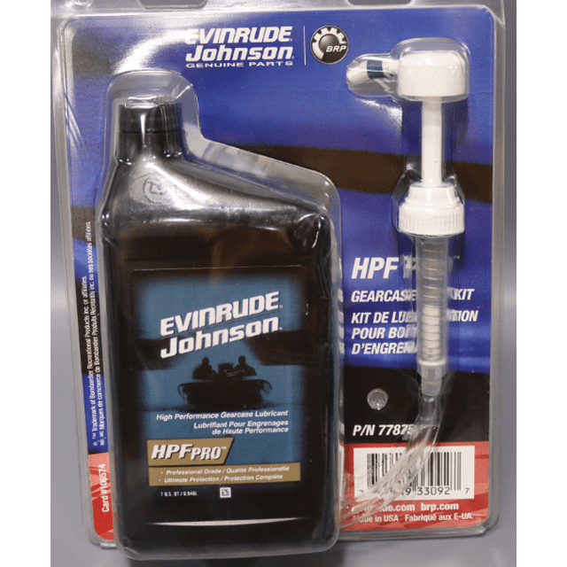 Johnson/Evinrude/OMC HPF PRO Marine Boat Outboard Motor Gearcase Oil ...