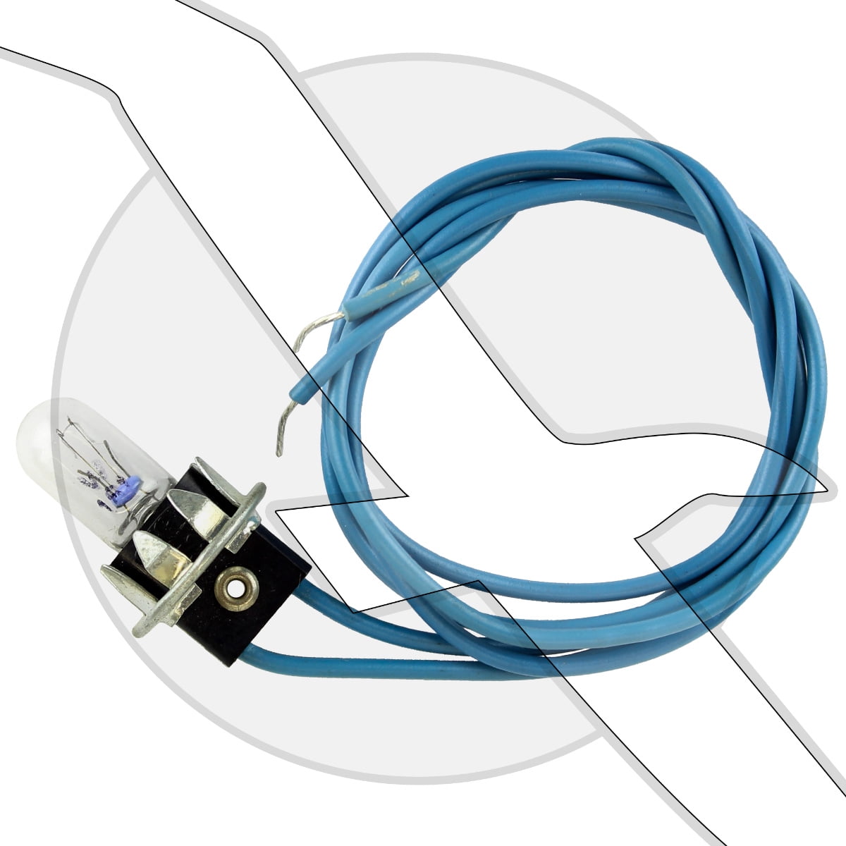 Johnson Evinrude OMC New OEM Instrument Light, 0172951 - Walmart.com