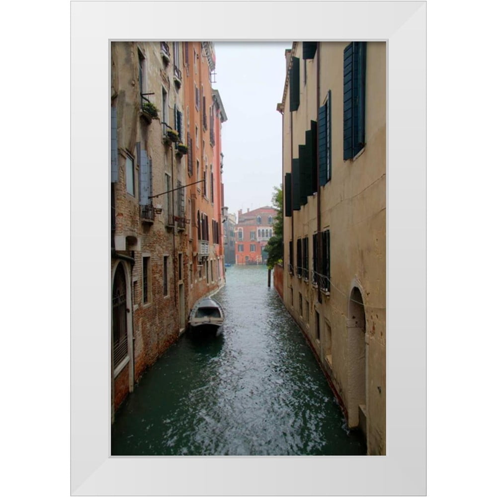 Johnson, George 23x32 White Modern Wood Framed Museum Art Print Titled ...