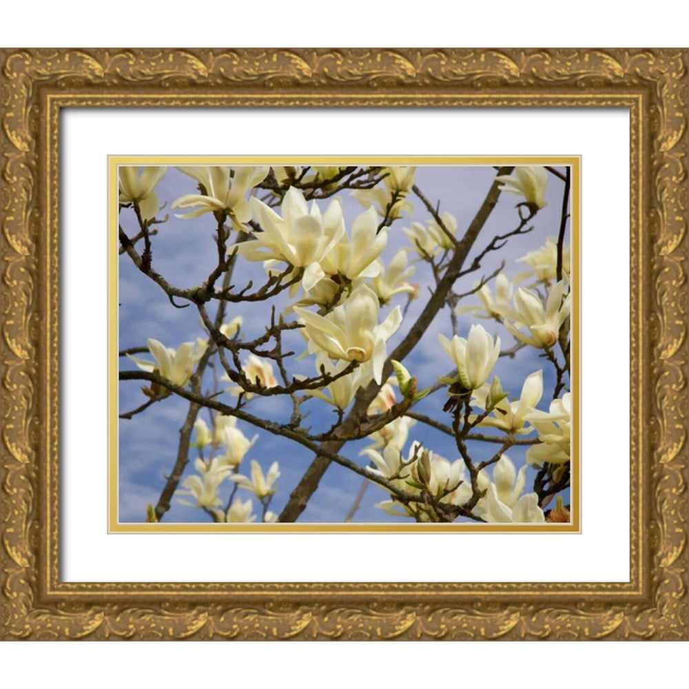 Johnson, George 32x26 Gold Ornate Wood Framed with Double Matting ...