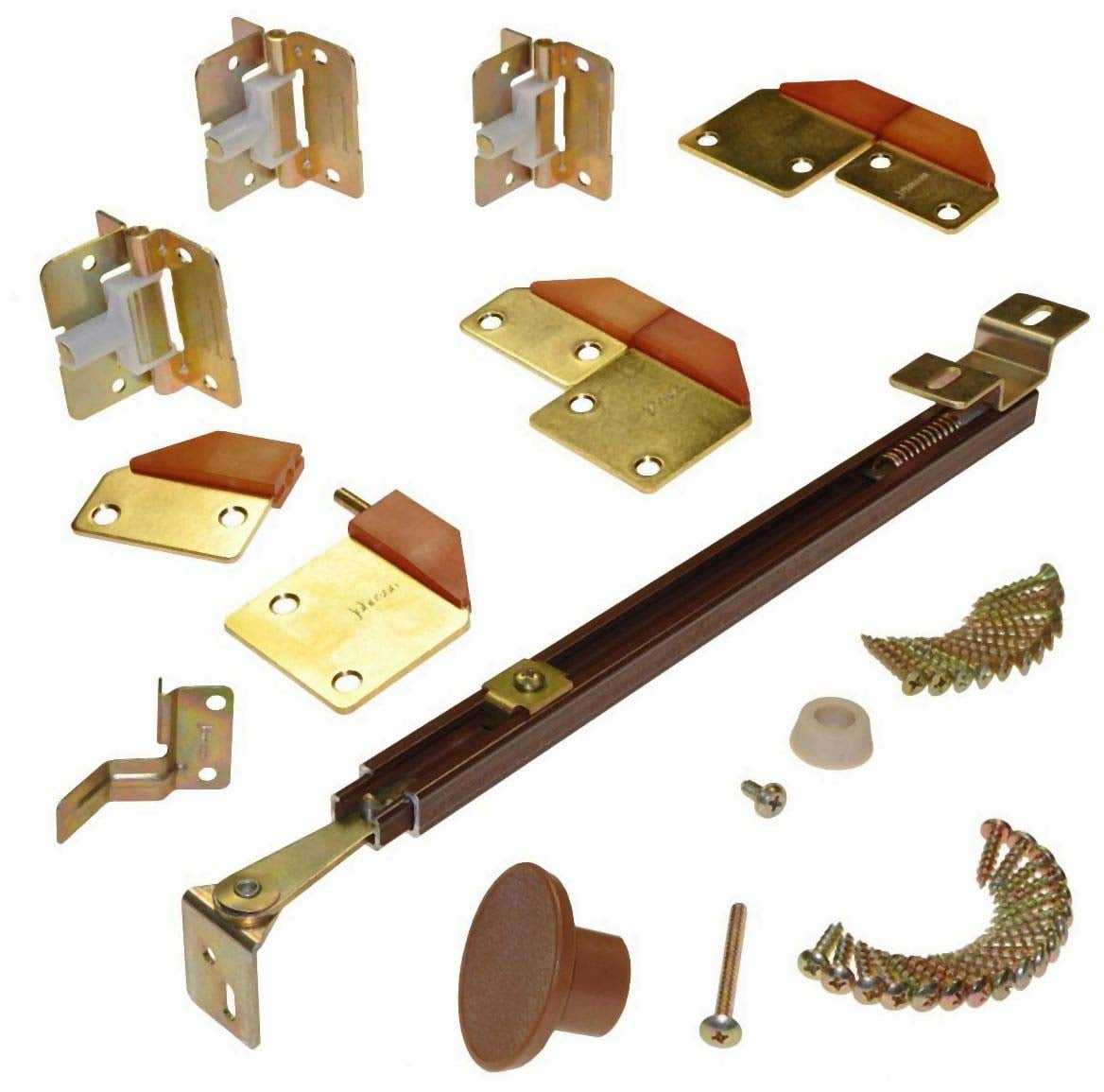 Johnson Hardware Bifold Closet Kit, Full Access Folding Door Hardware ...