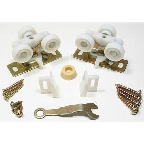 Johnson Hardware 1500 Series Pocket Door Hardware Set 125lbs 10311502 ...