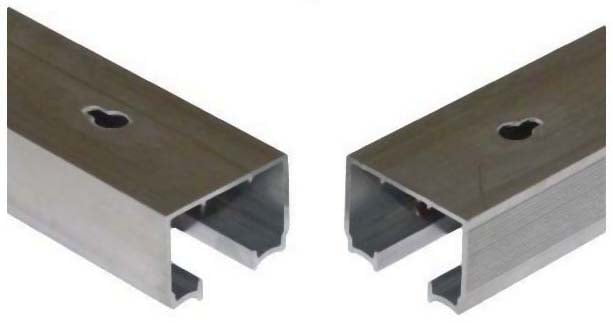 Johnson Hardware Jh100-48 100 Series 48" Aluminum Track For Sliding ...