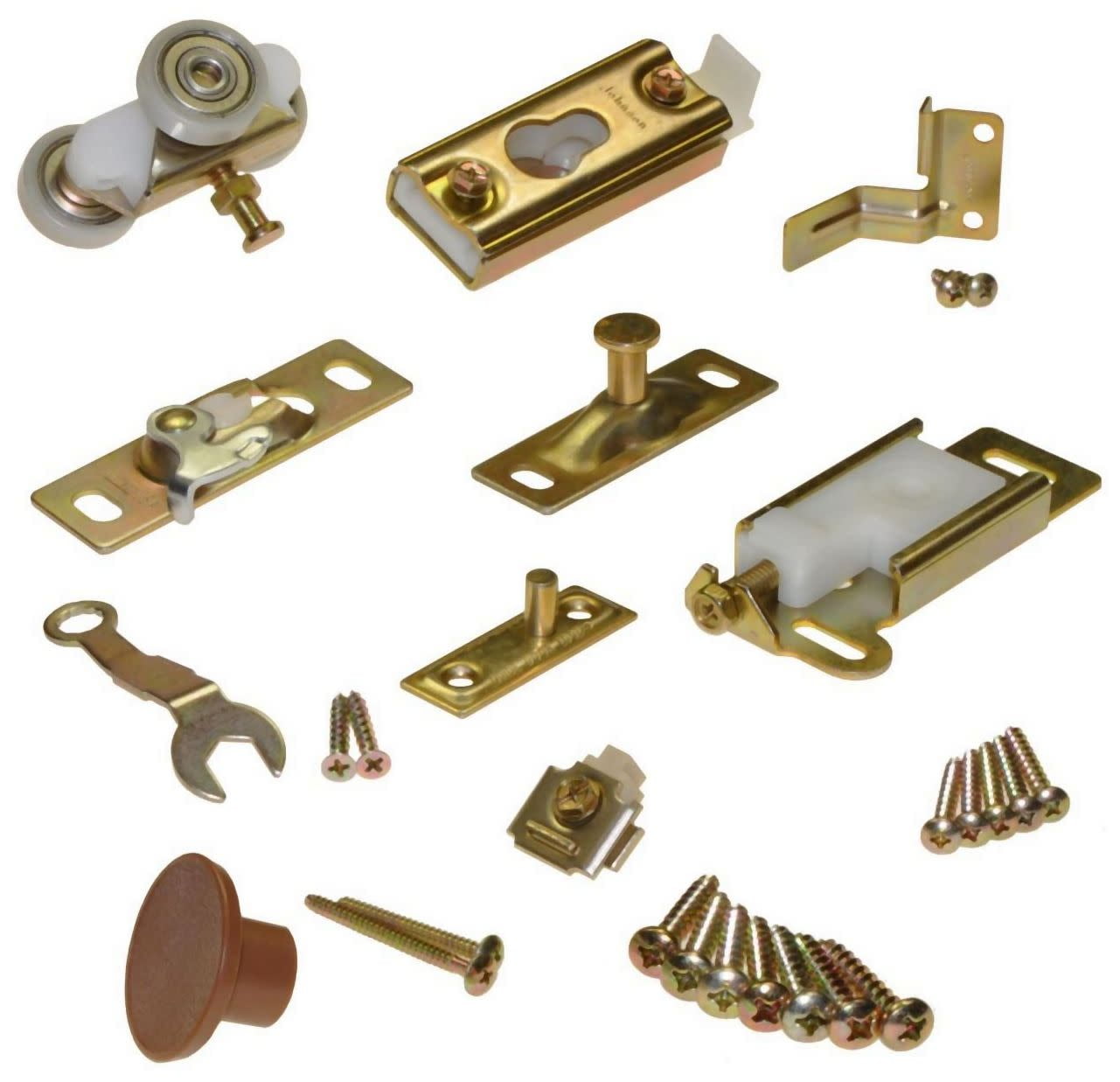 Johnson Hardware Jh1031fd06 2-Panel Hardware Set For 100Fd Series ...