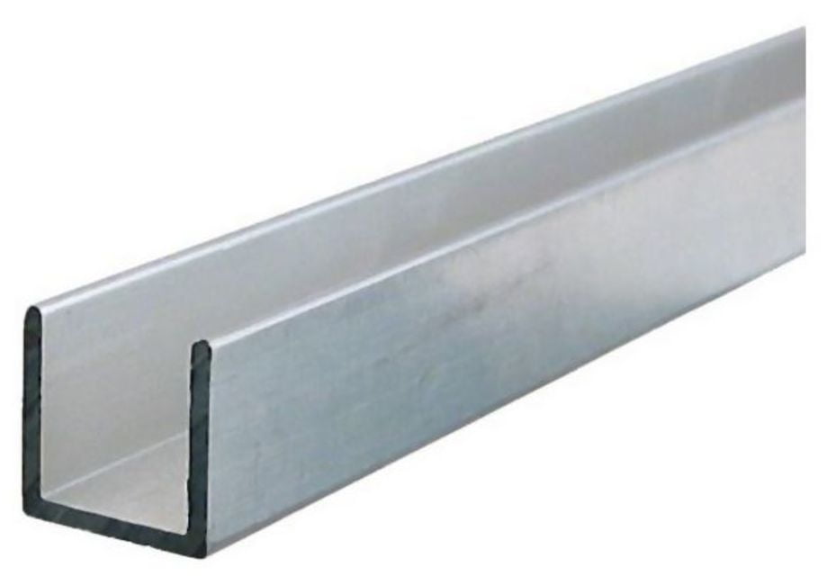 Johnson Hardware Jh1050-72 1050 Series 72" Aluminum Guide Channel For ...