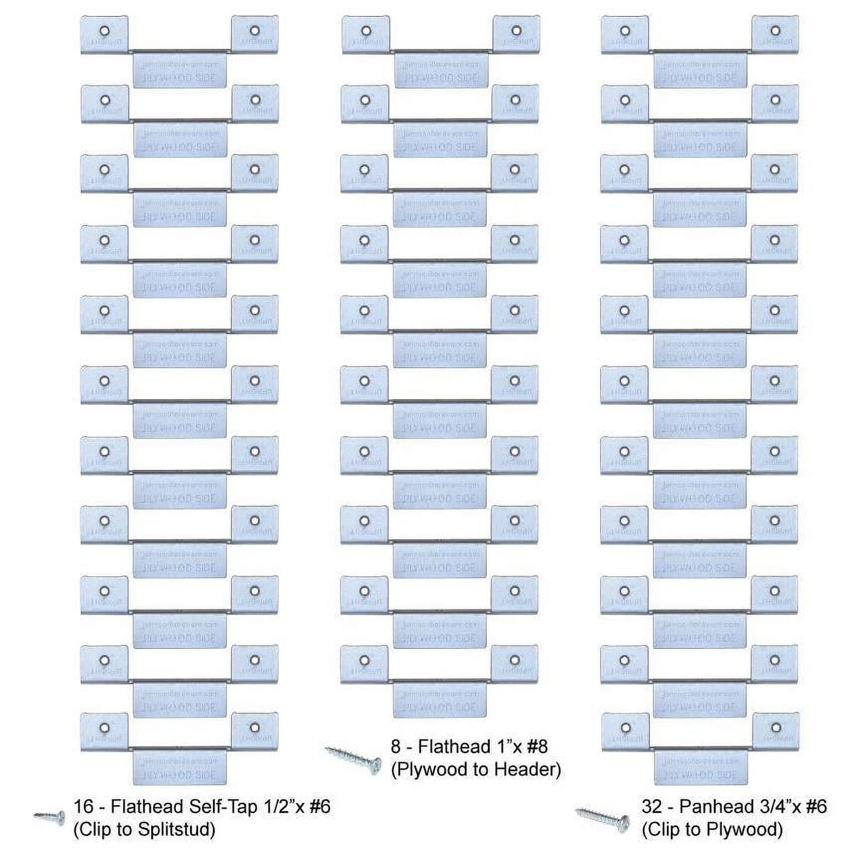 Johnson Hardware Jh1515-Ply Frame Reinforcement Hardware Clip - Walmart.com