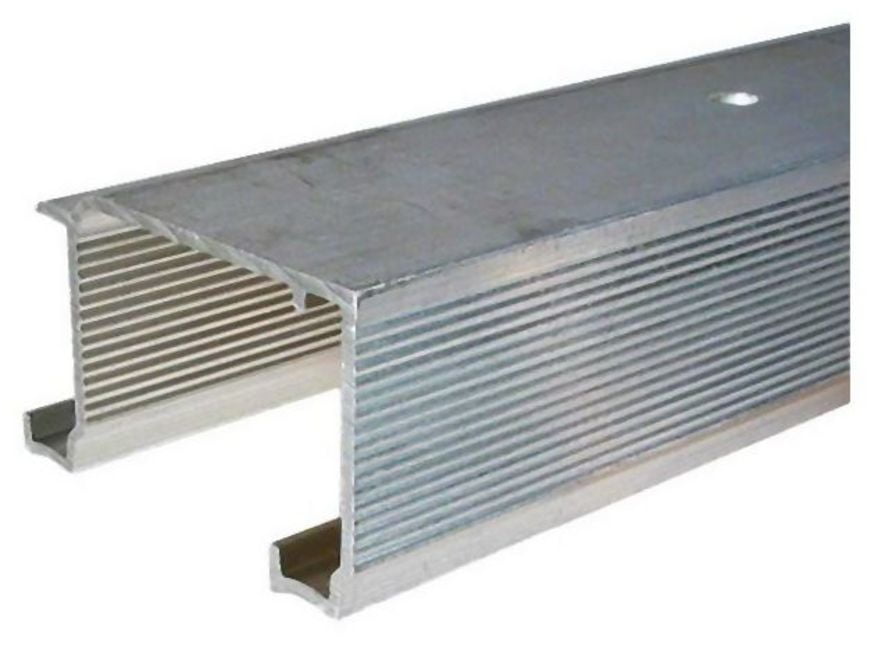 Johnson Hardware Jh2200-72 2200 Series 72" Aluminum Track For 3/4" Or 1 ...