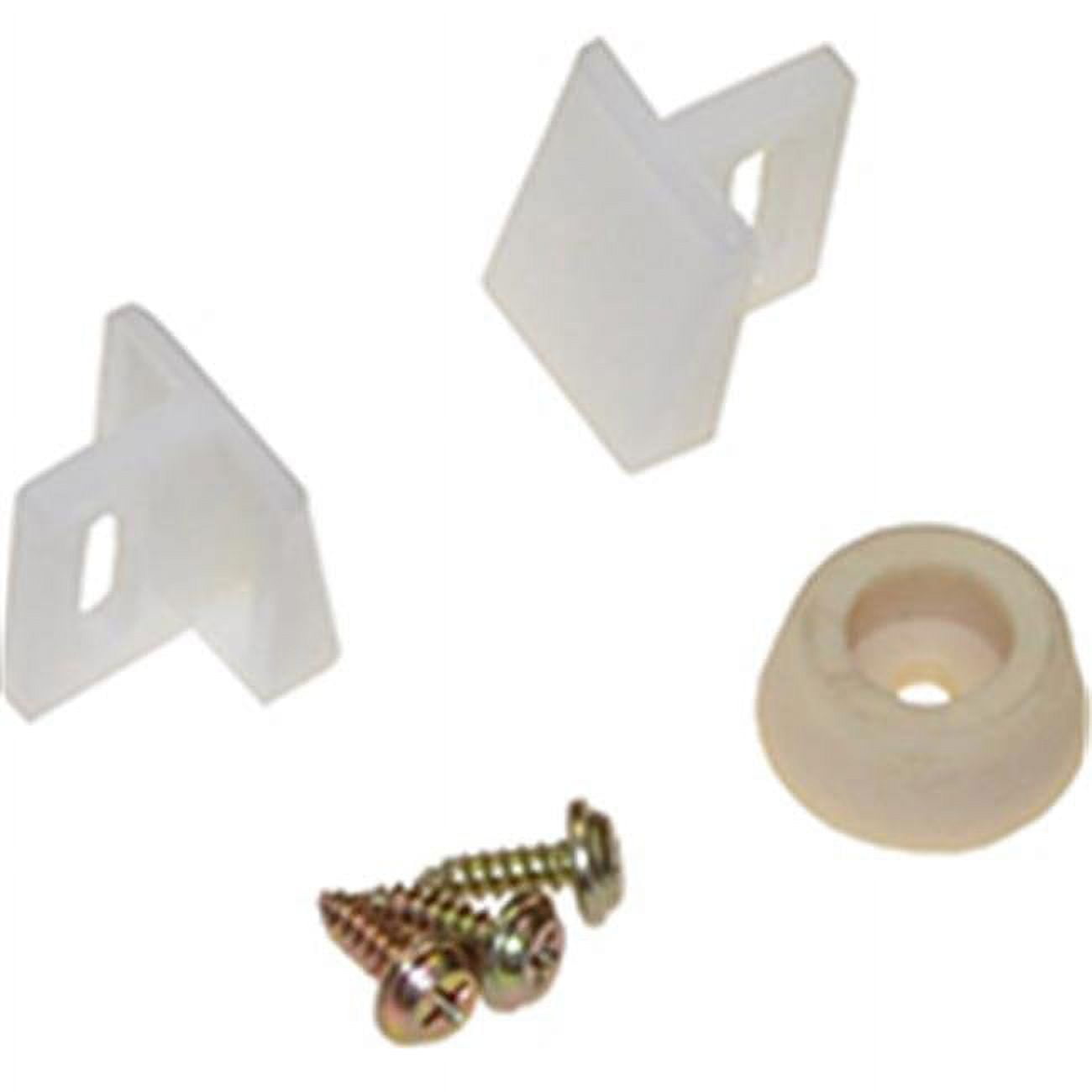 Johnson Hardware Nylon/Rubber Pocket Door Guide and Bumper Set 6 pc ...