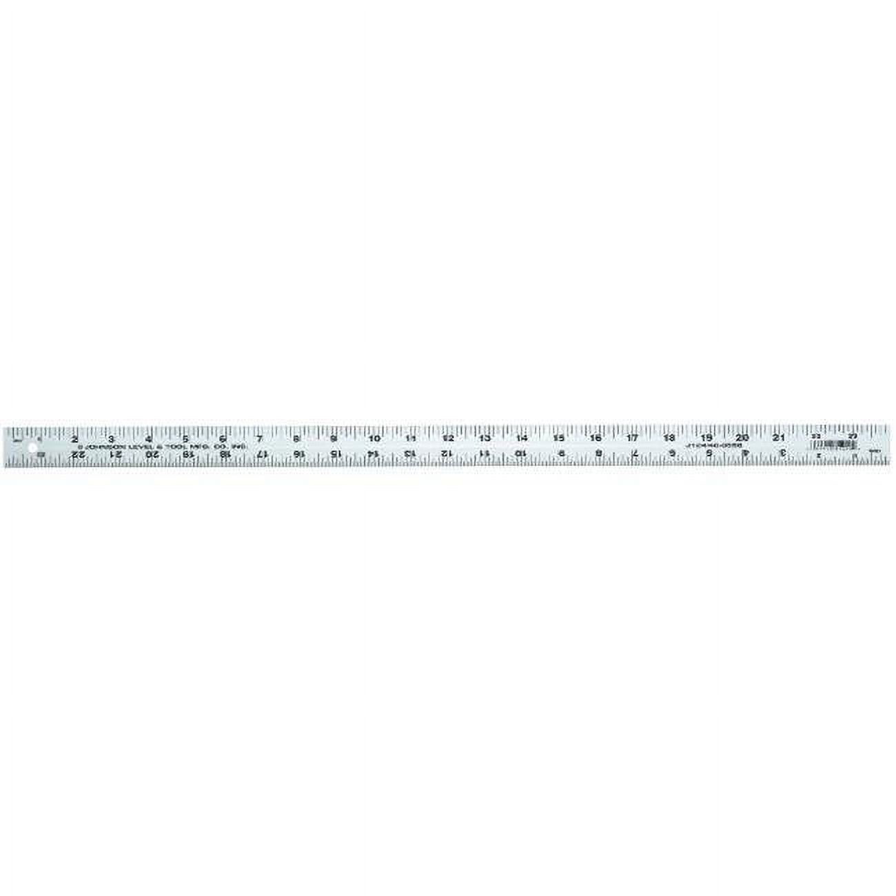 Johnson J124 24" Aluminum Rule - Walmart.com