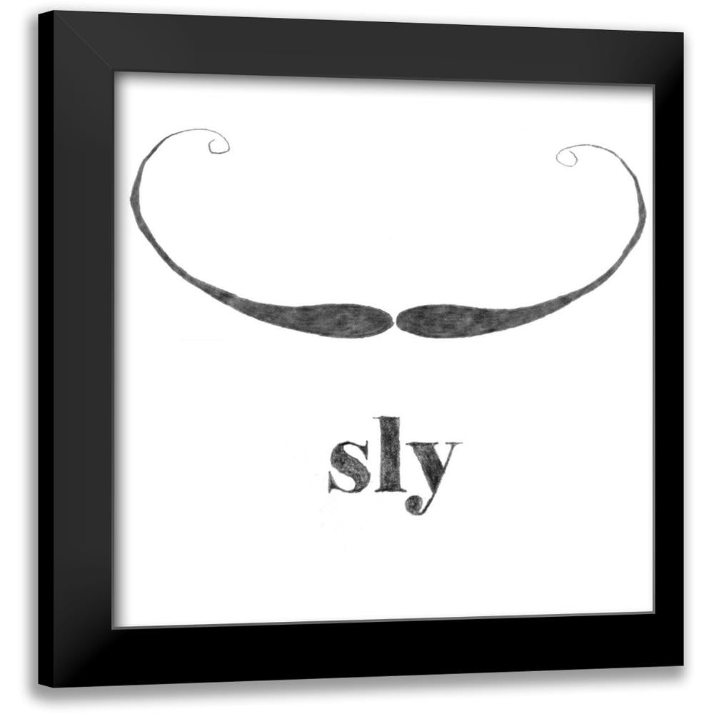 Johnson, Jason 15x15 Black Modern Framed Museum Art Print Titled - Sly ...