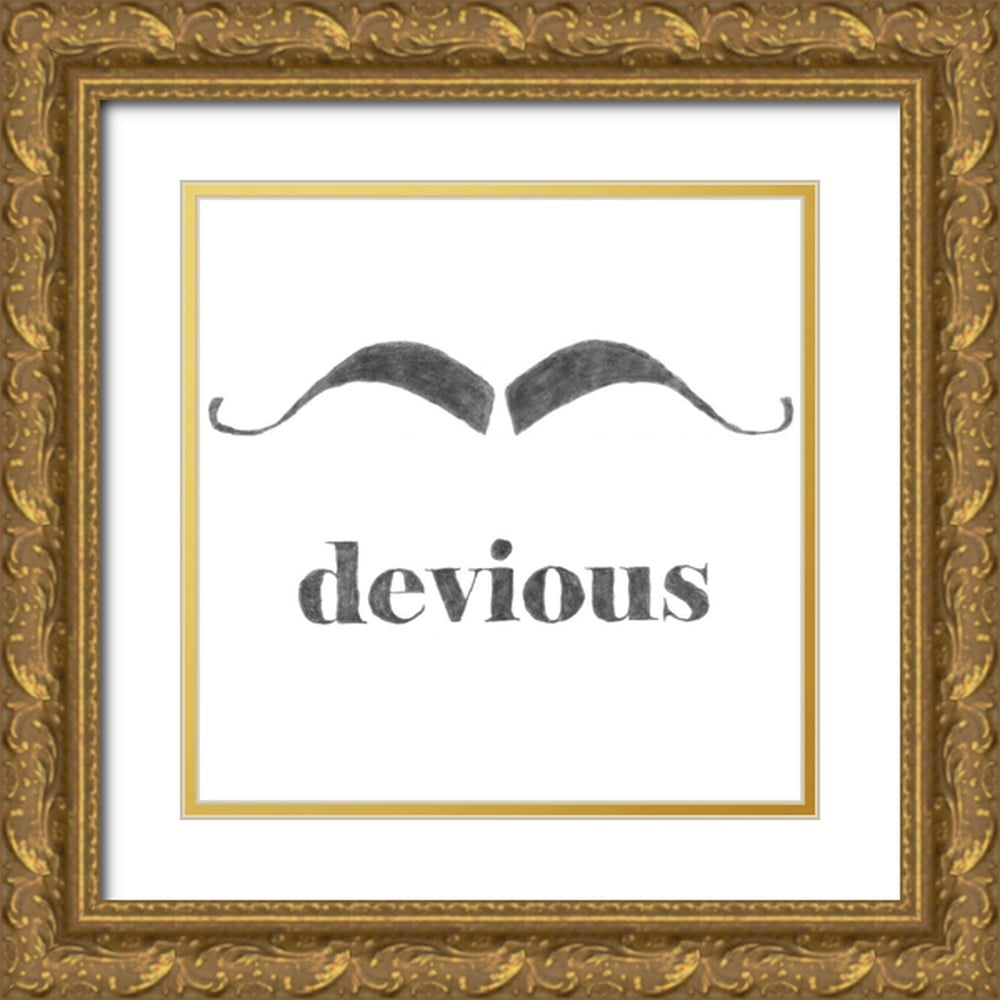 Johnson, Jason 15x15 Gold Ornate Wood Framed with Double Matting Museum ...