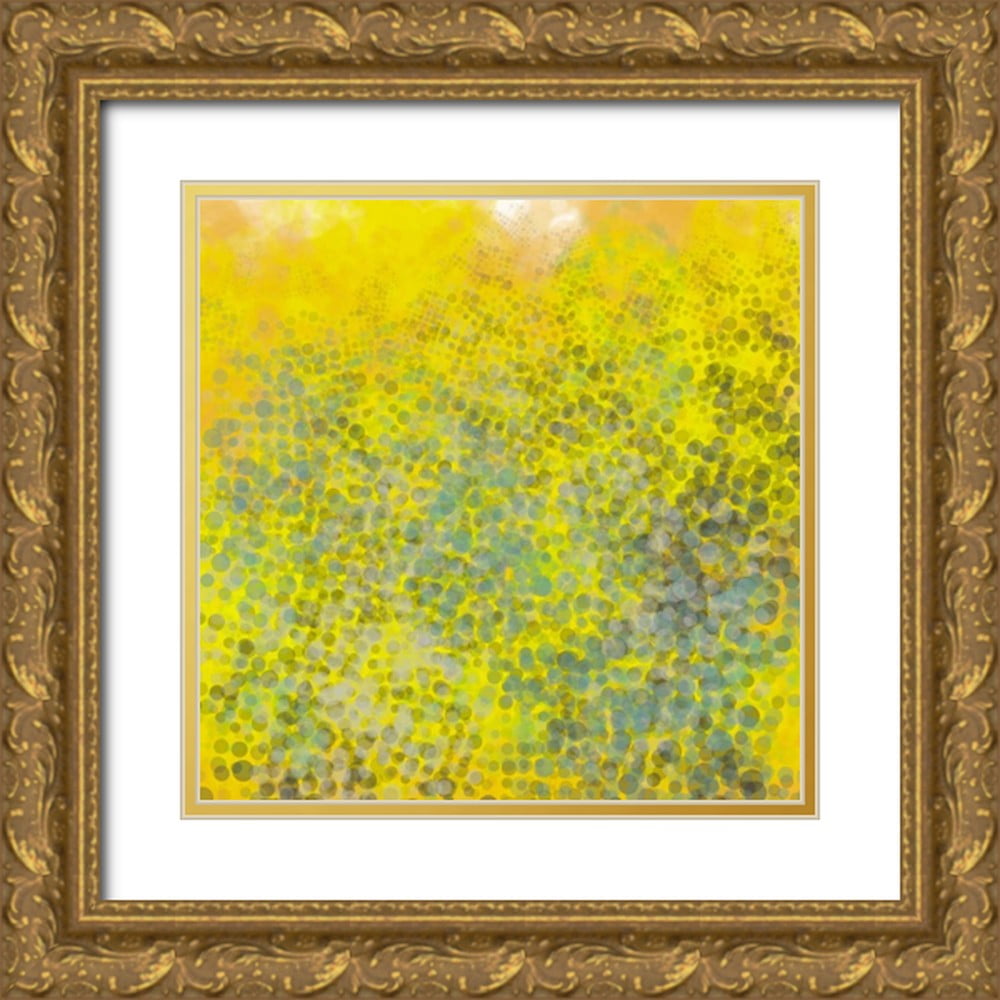 Johnson, Jason 26x26 Gold Ornate Wood Framed with Double Matting Museum ...