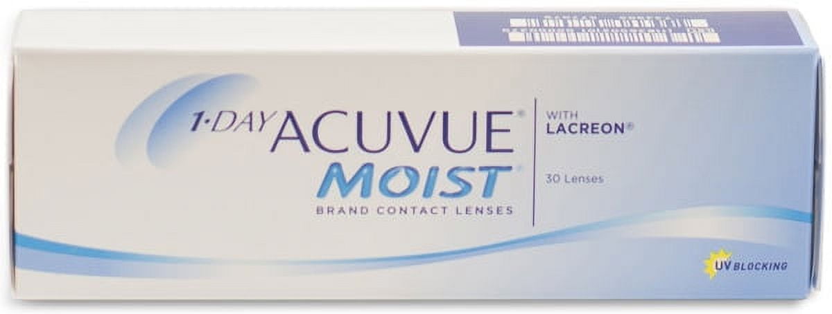 Johnson & Johnson -2.25 1 DAY ACUVUE MOIST - 30 PK HSA/FSA Eligible ...
