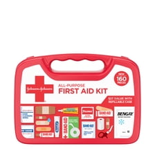 First Aid Only First Aid Essentials Kit, 299 Piece, Fabric Case HSA/FSA ...