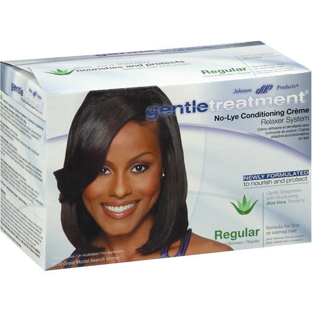 Johnson & Johnson Gentle Treatment No-Lye Conditioning Creme Relaxer ...