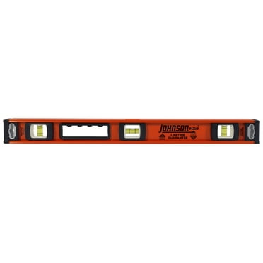 Johnson Level, 72" Big J Pro® Heavy Duty I-Beam Aluminum Level ...