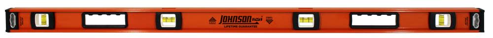Johnson Level, 48" Big J Pro® Heavy Duty I-Beam Aluminum Level ...