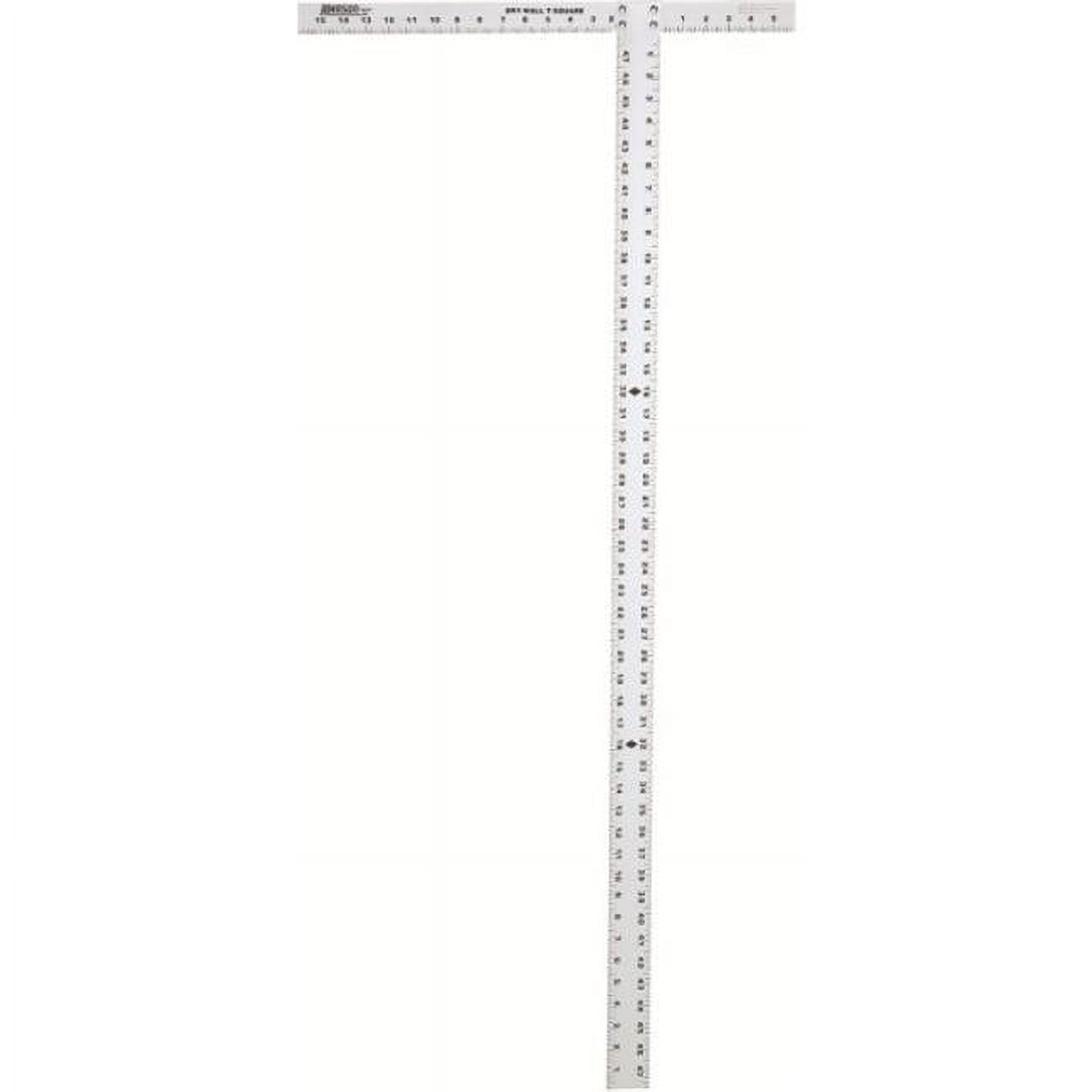 Johnson Level 48 in. Aluminum Drywall T-Square - Walmart.com