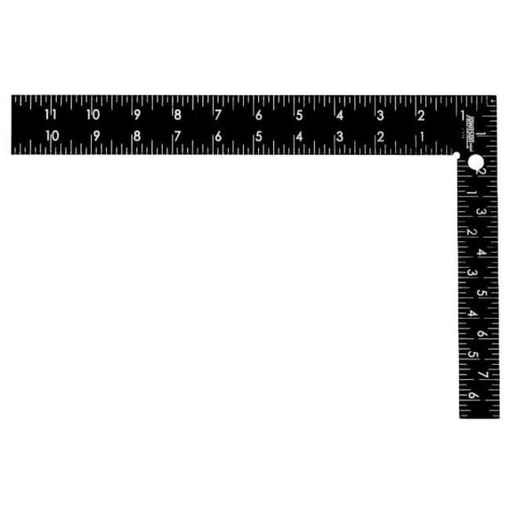 Johnson Level CS10 8 x 12 in. Professional Easy-Read Steel Carpenter ...