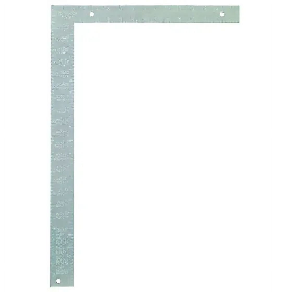 Johnson Level CS2 16 x 24 Inch Steel Rafter Square, Each - Walmart.com