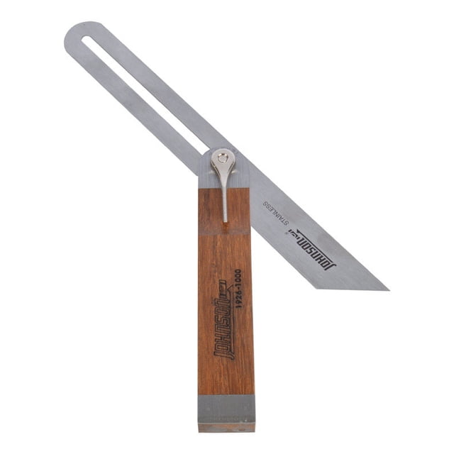 Johnson Level Hand Tool Squares 9 in. L x 1-9/50 in. H Stainless Steel ...