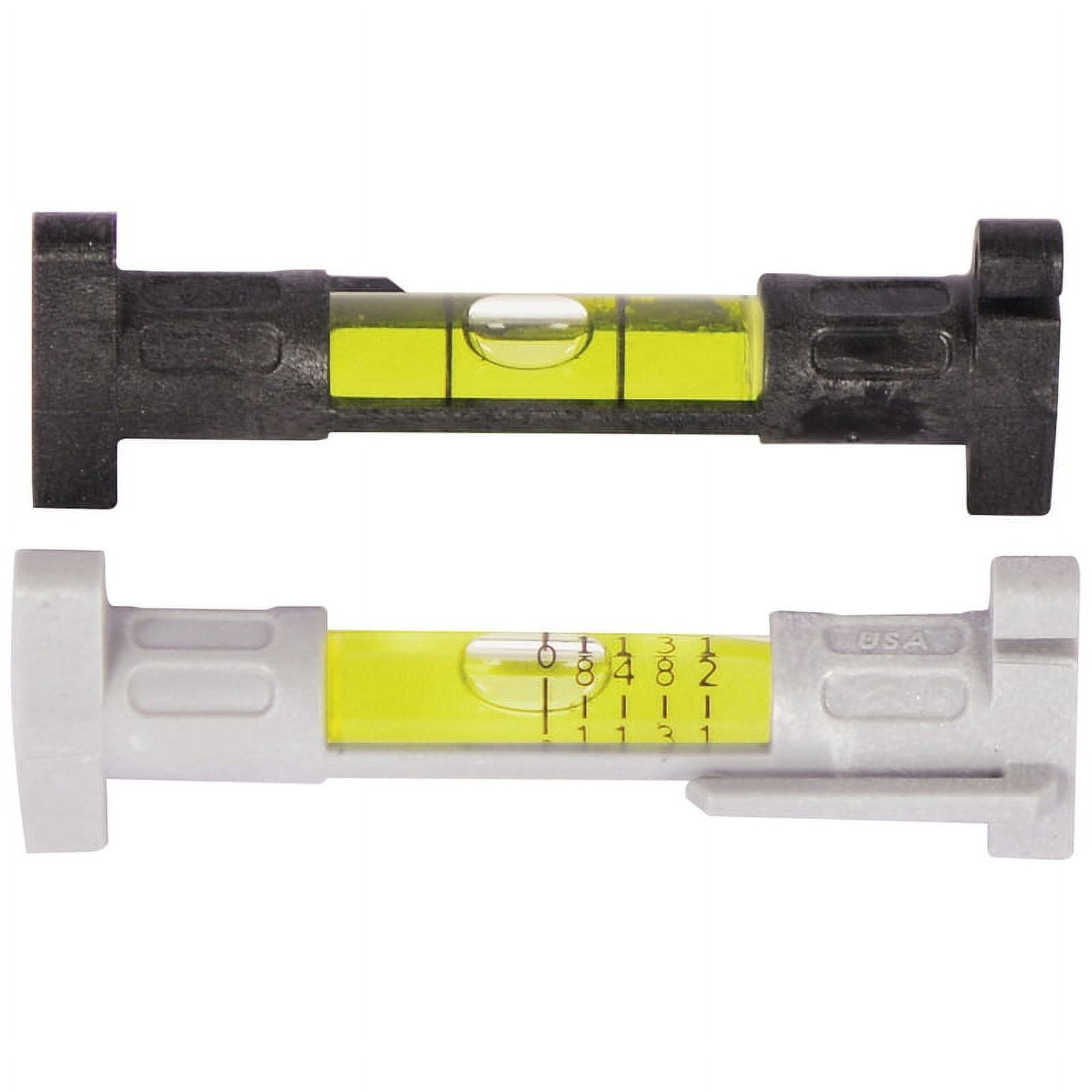 Johnson Level/Johnson 595 3" Structo-Cast Line Level Set, Plastic ...