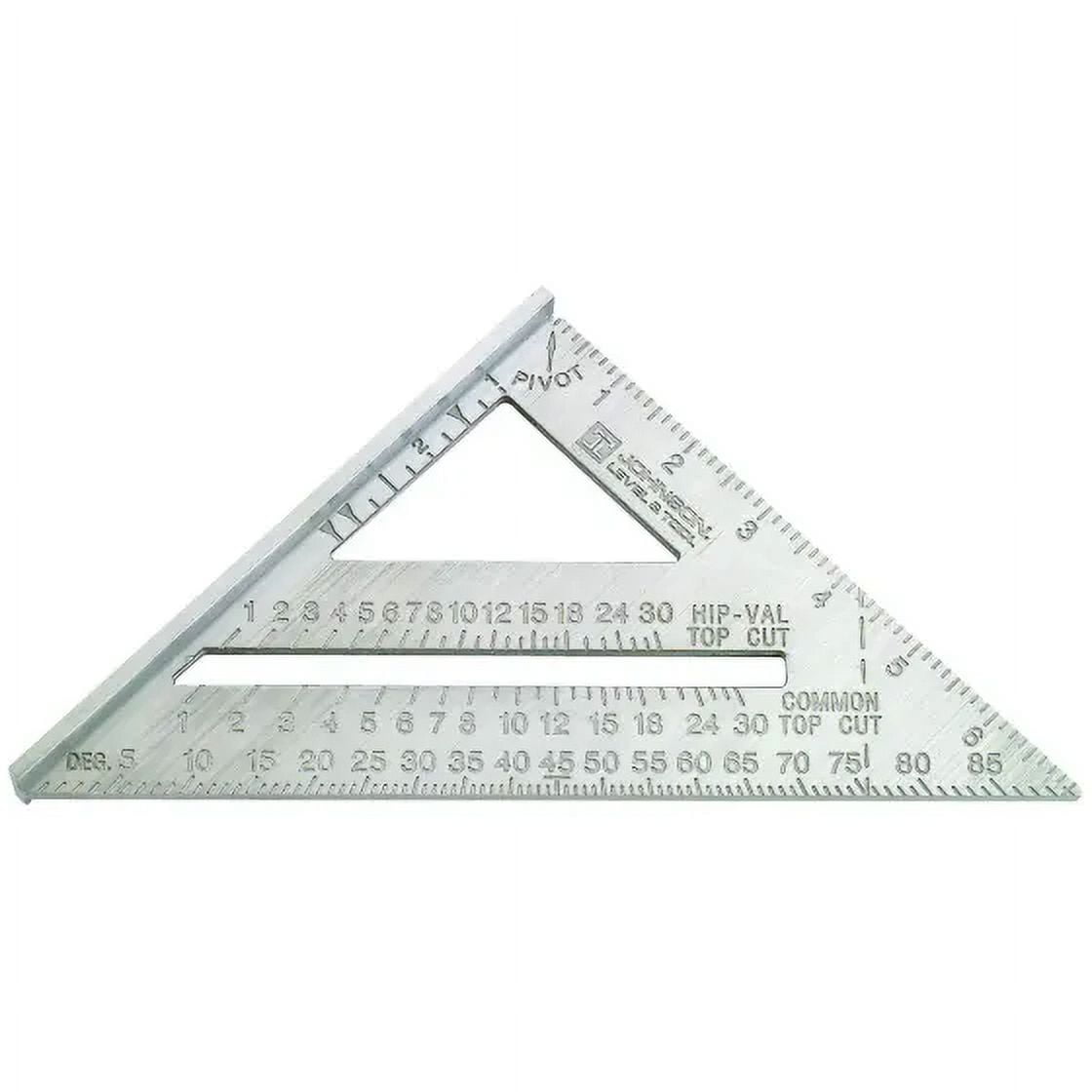 Johnson Level RAS-1 Aluminum Rafter Angle Square 7 Inch, Each - Walmart.com