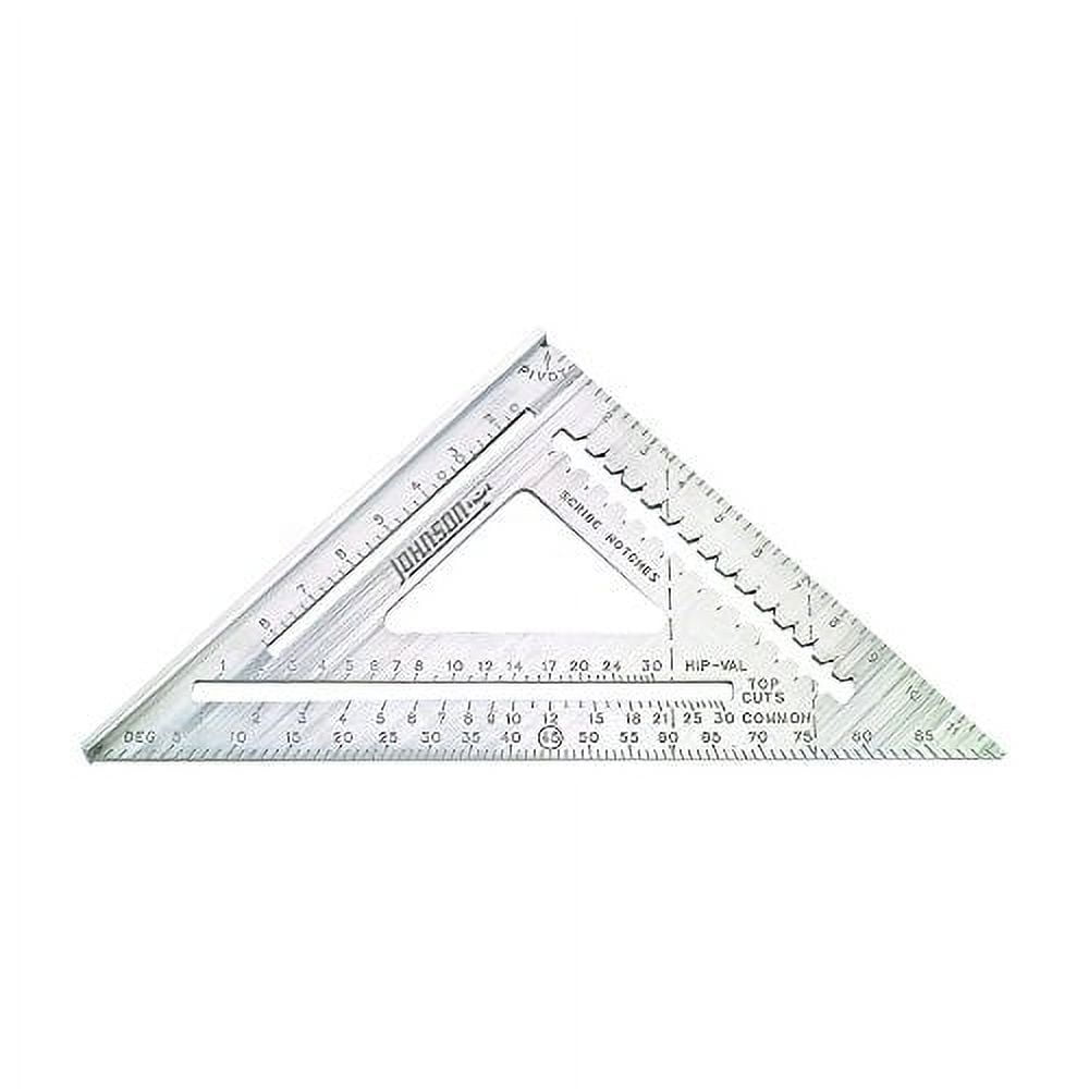 Johnson Level RAS-120 Aluminum Rafter Angle Square, 12", Each - Walmart.com