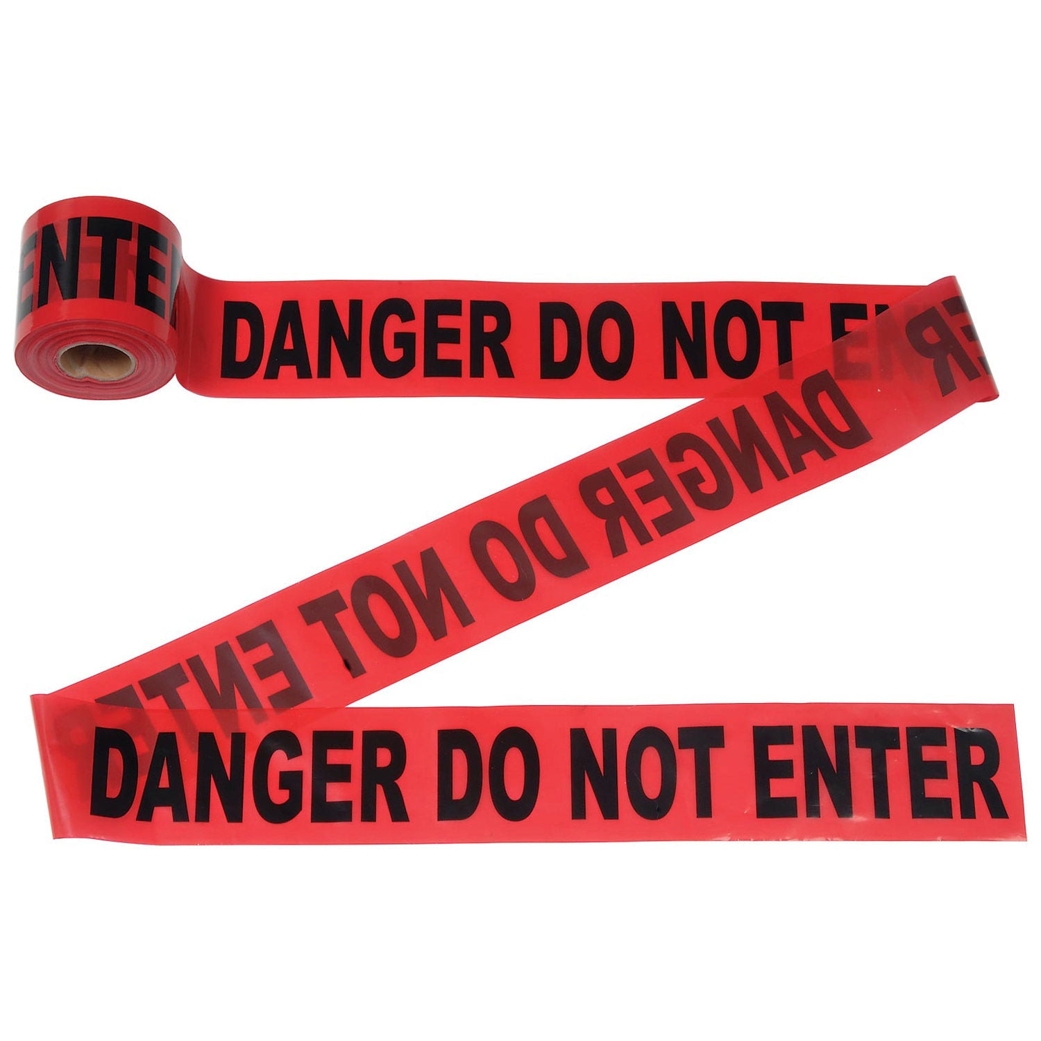 Johnson Level & Tool 3322 Danger Do Not Enter Tape, 300' X 3", Red, 1 ...