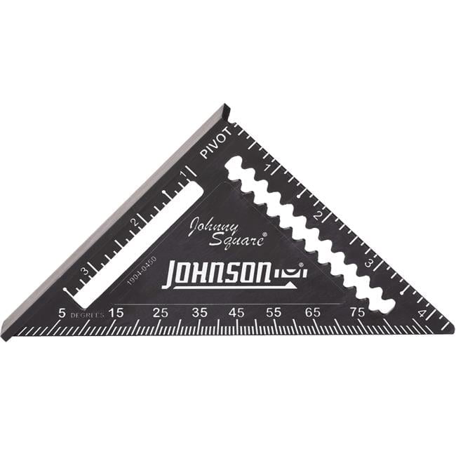 Johnson Level & Tool 4.5 in. Johnny Square Professional Easy Read Finish - Walmart.com