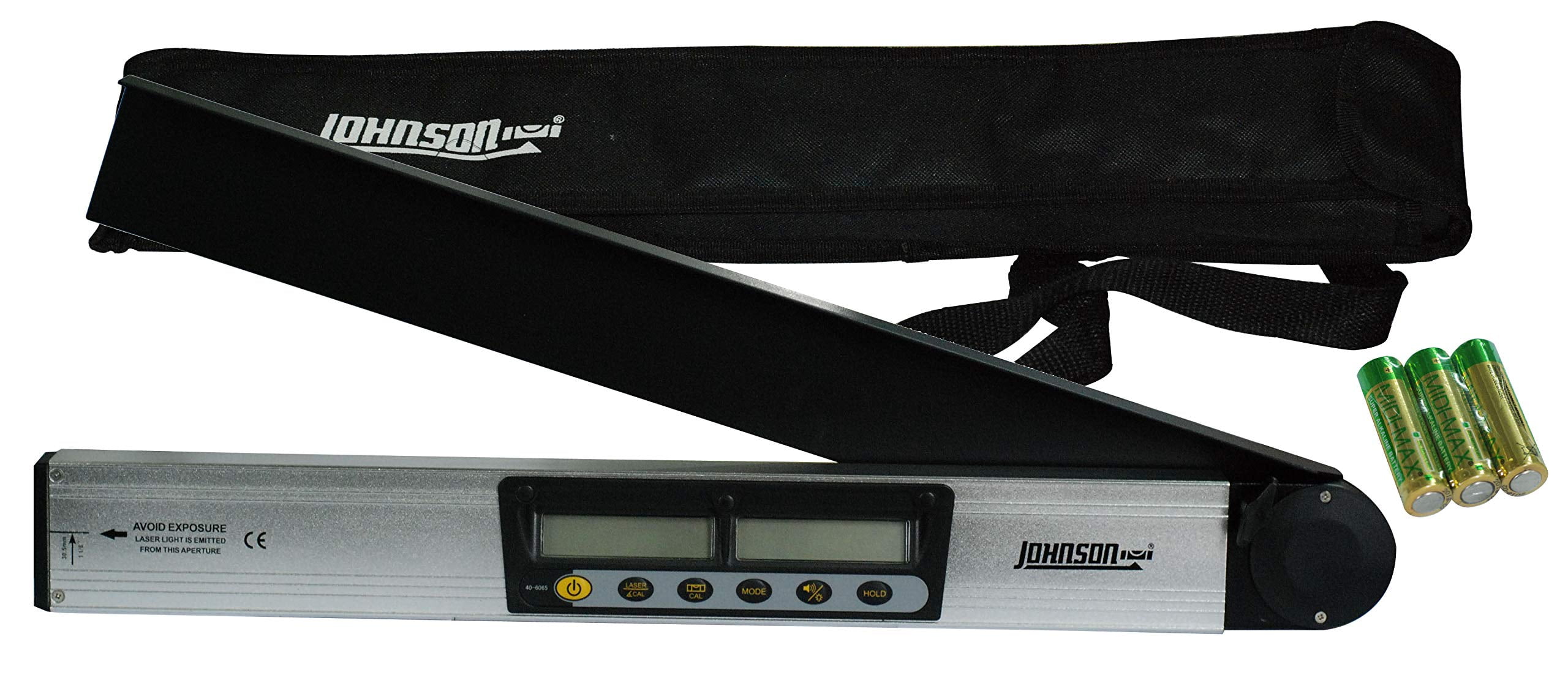 Johnson Level & Tool 40-6065 Digital Magnetic Level & Angle Locator w ...