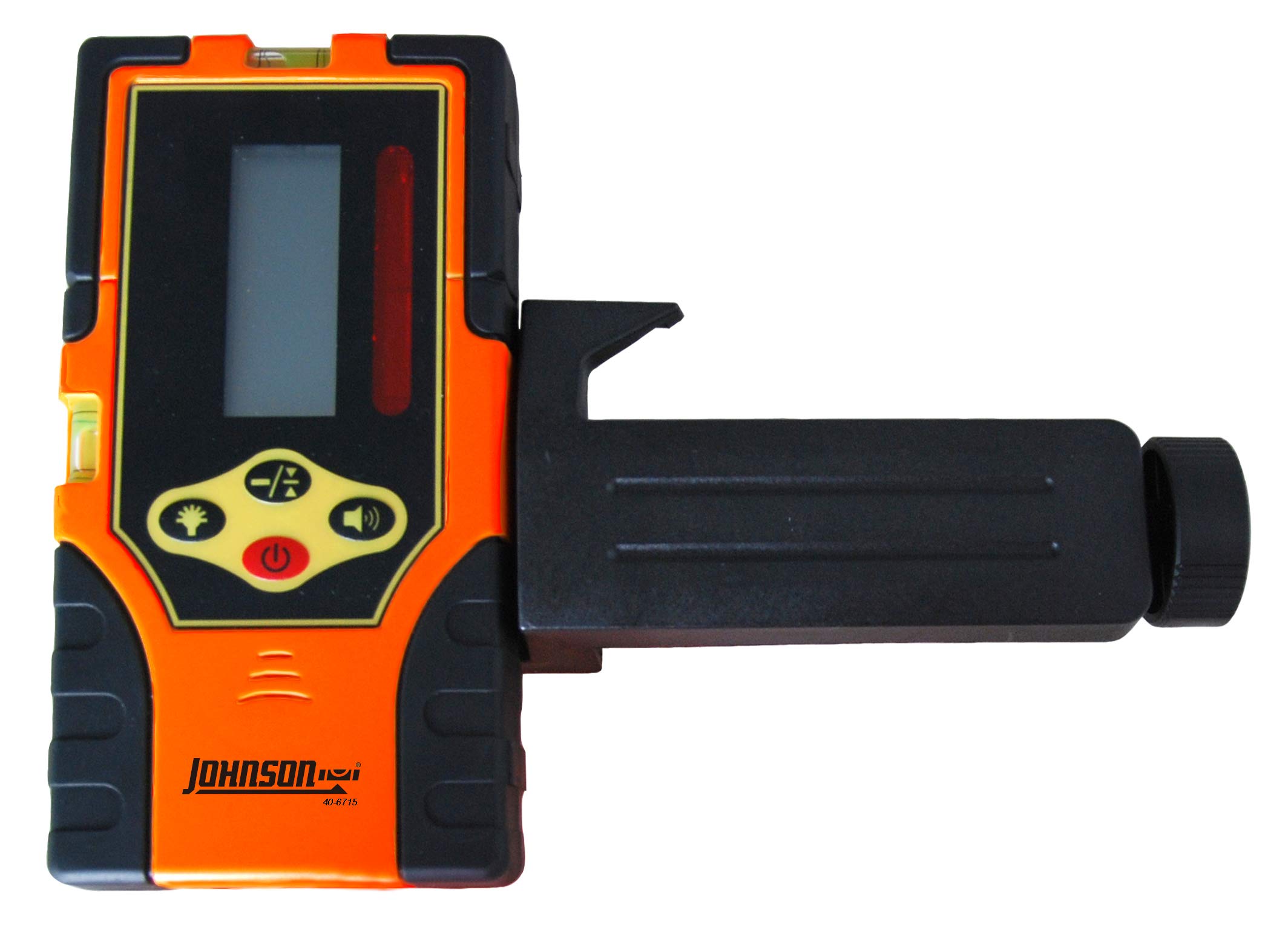 Johnson Level & Tool 40-6715 Two-Sided Laser Detector w/Clamp for Red ...