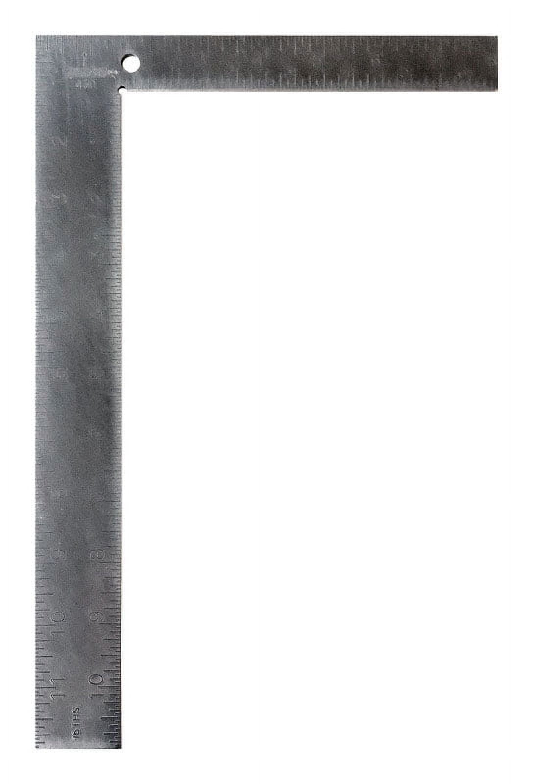 Johnson Level & Tool 430 Steel Carpenter Square, 8" x 12", Silver, 1 ...
